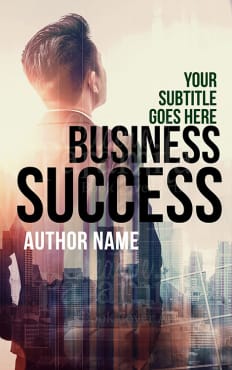 Business Success non fiction business book cover design