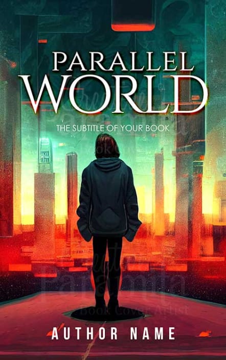 Parallel world Premade book cover