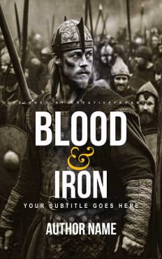 Blood and Iron Premade book cover