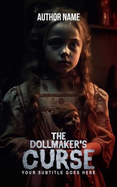 The Dollmaker's Curse Premade book cover