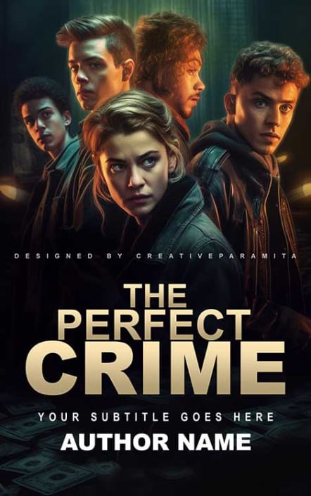 The Perfect Crime Premade book cover
