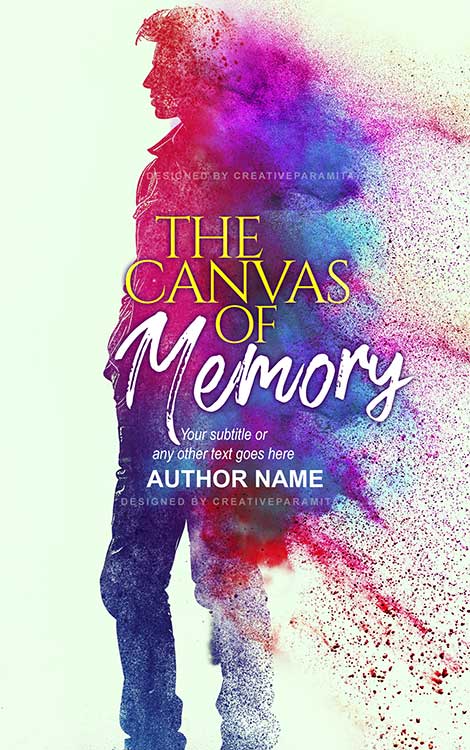 The Canvas of Memory Premade book cover