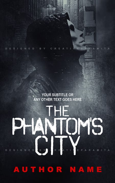 The Phantom's City Premade book cover