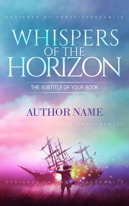 Whispers of the Horizon Premade book cover