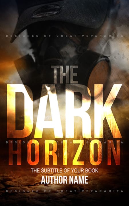 The Dark Horizon Premade book cover
